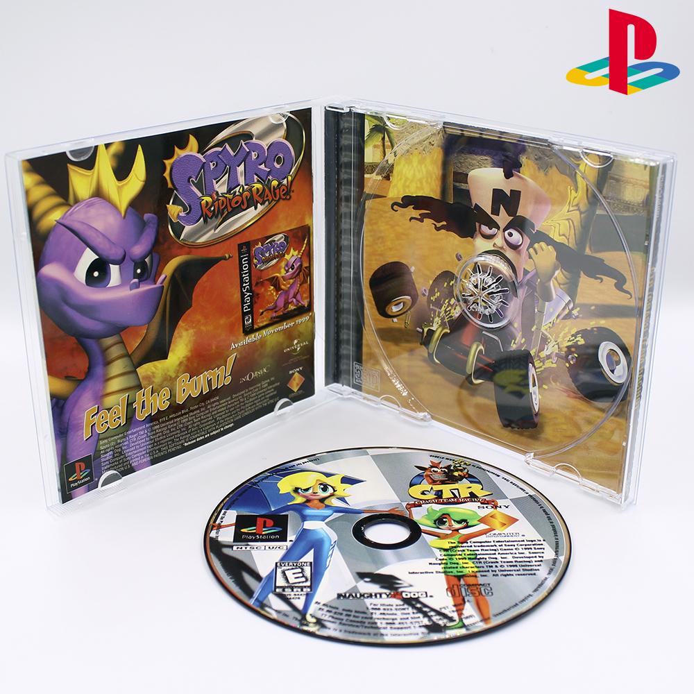 Crash Team Racing CTR PS1 - Solo Gamer