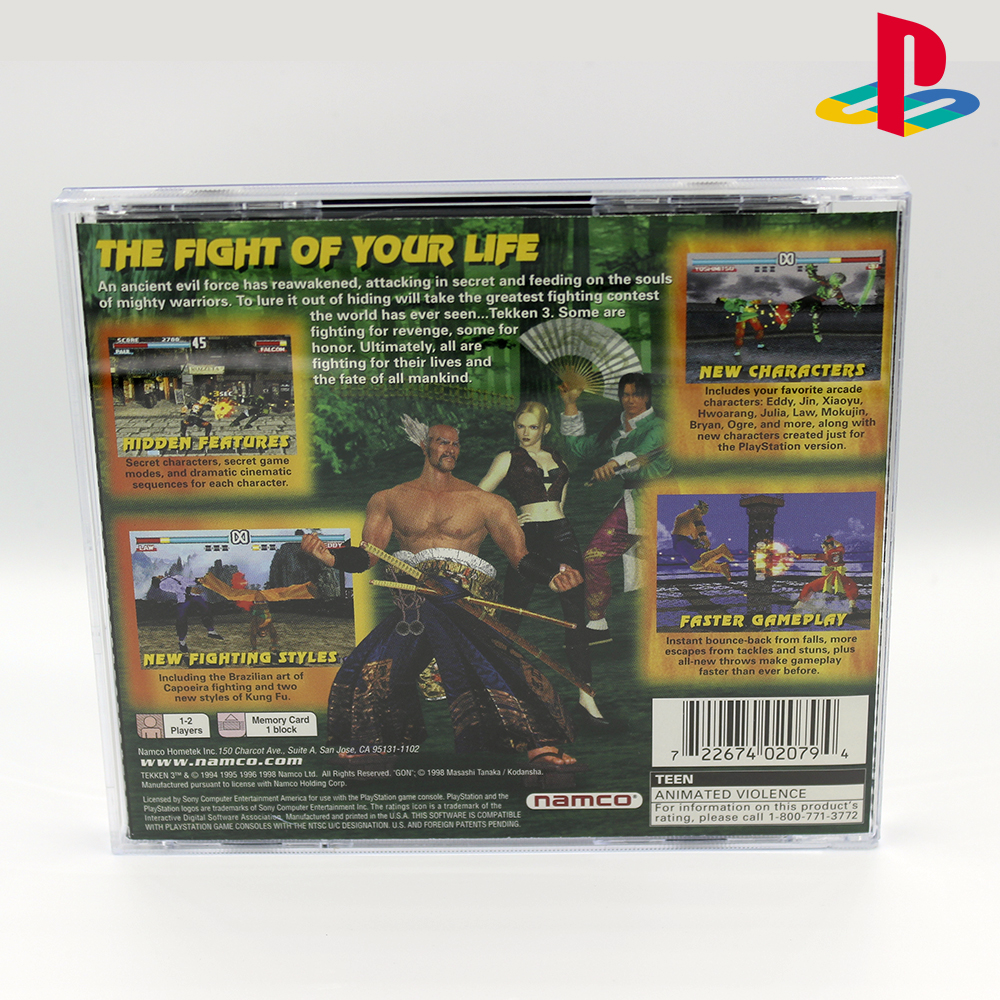 Tekken 3 PS1 - Solo Gamer